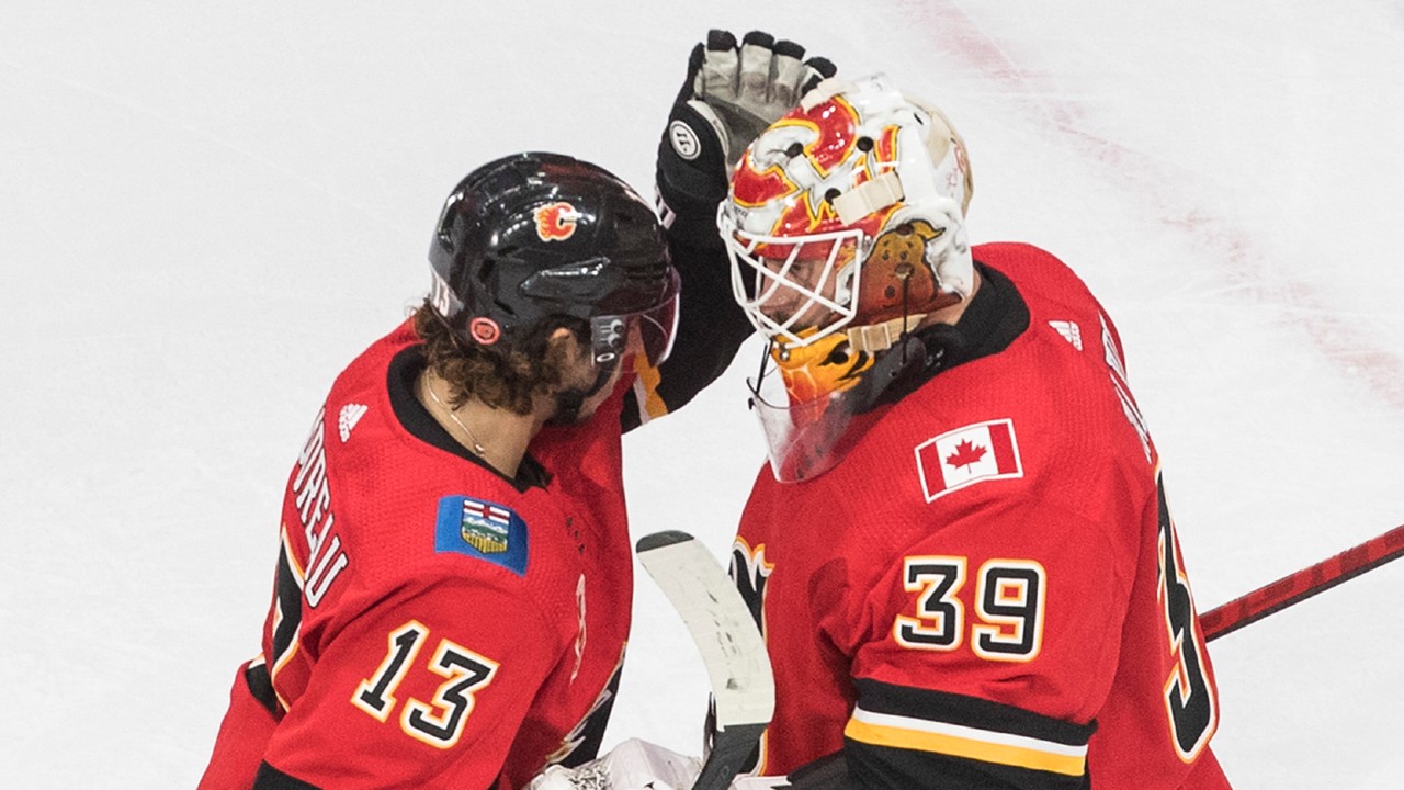 Cam Talbot steals win for Flames and puts end to starter debate
