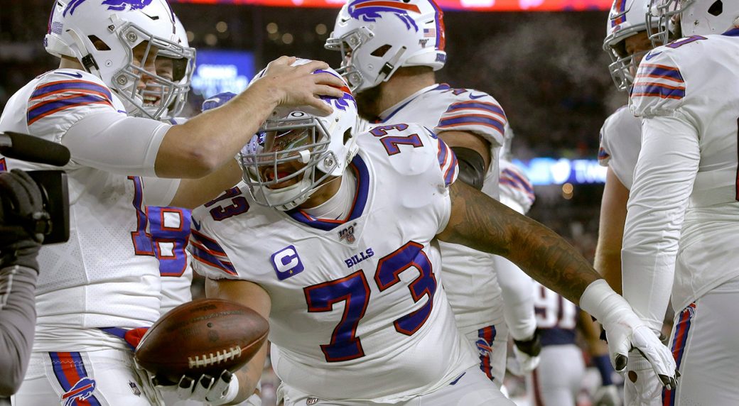 Bills sign left tackle Dawkins to four-year contract extension ...