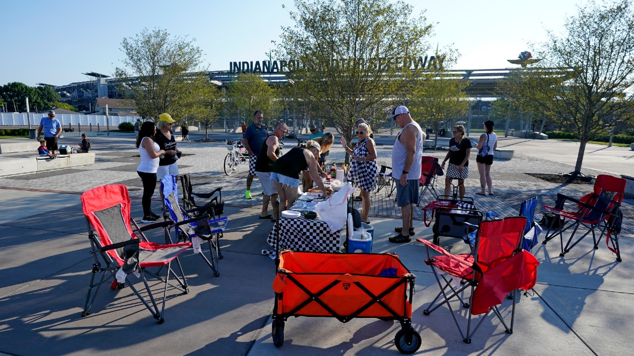 Indy 500 fans line gates around track to be part of race day