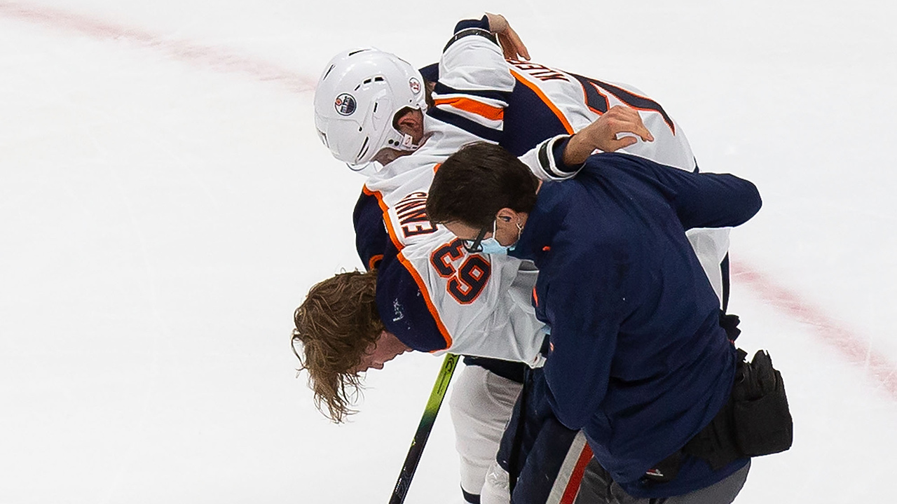 Oilers’ Tyler Ennis out indefinitely after leaving Game 3 injured
