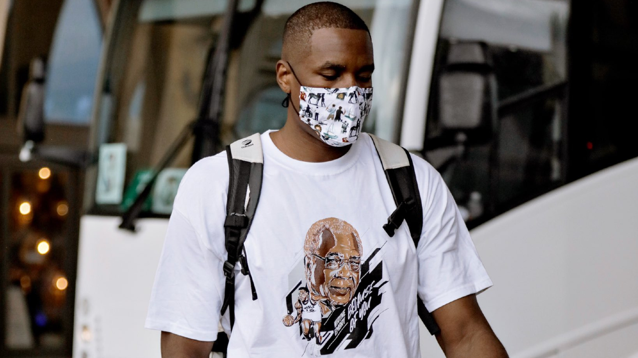 Raptors honour Wayne Embry with ‘Because of You’ t-shirts