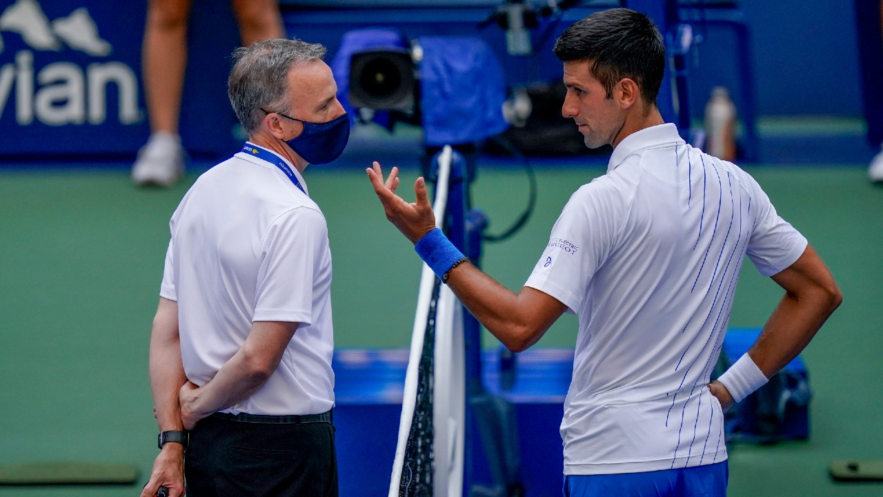 Novak Djokovic says he learned ‘big lesson’ from US Open default