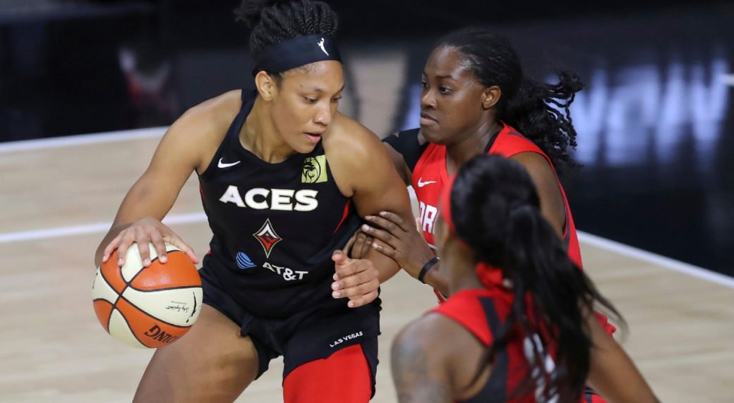 A'ja Wilson, Jackie Young help lead Aces past Dream
