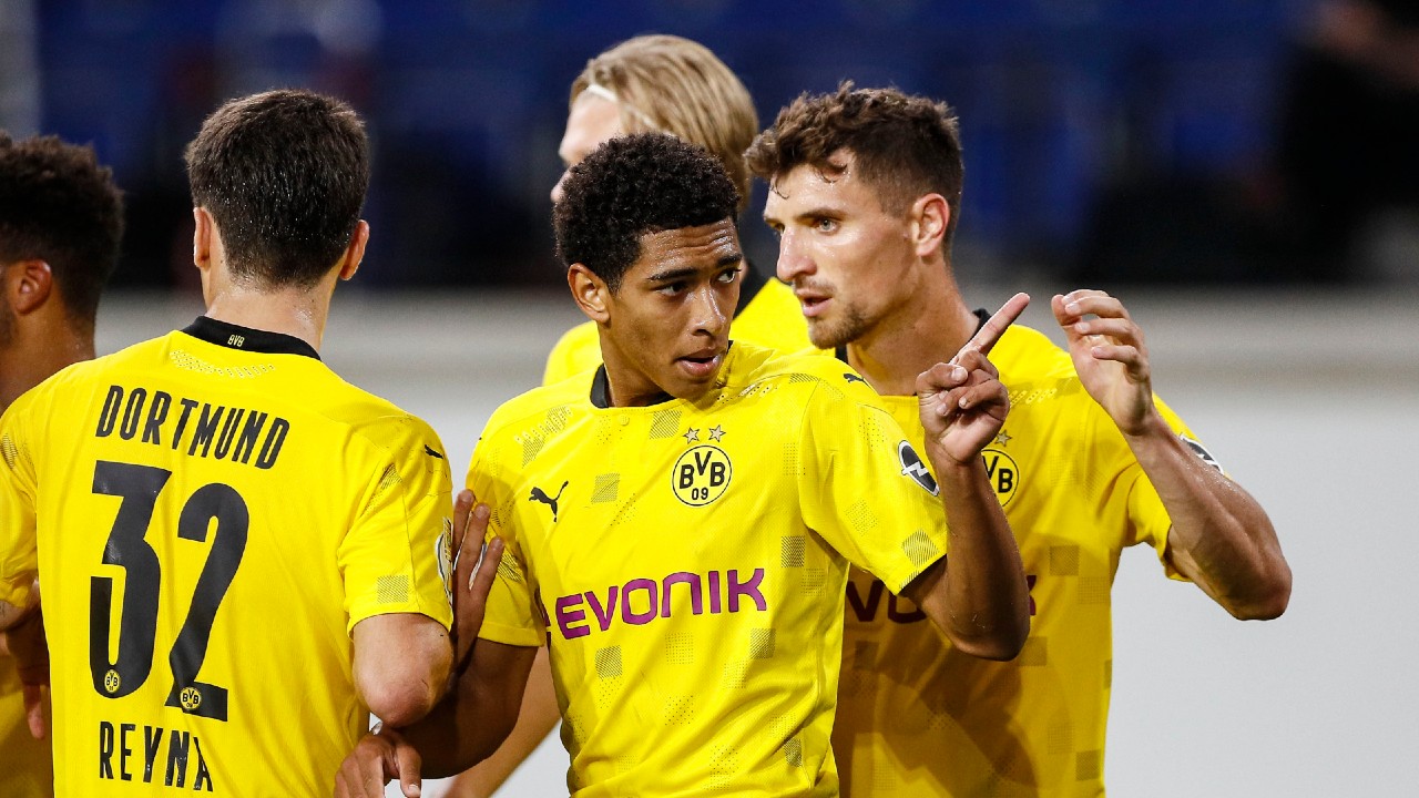 Bellingham scores on debut as Dortmund beats Duisburg