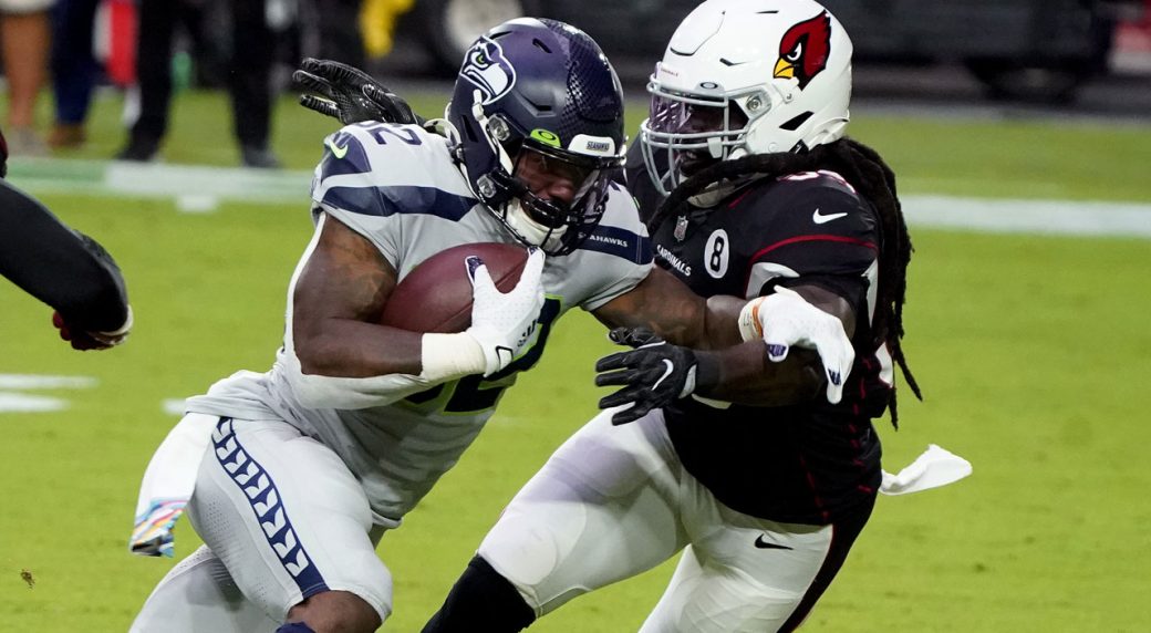 Report: Seahawks' Chris Carson out week-to-week with foot sprain