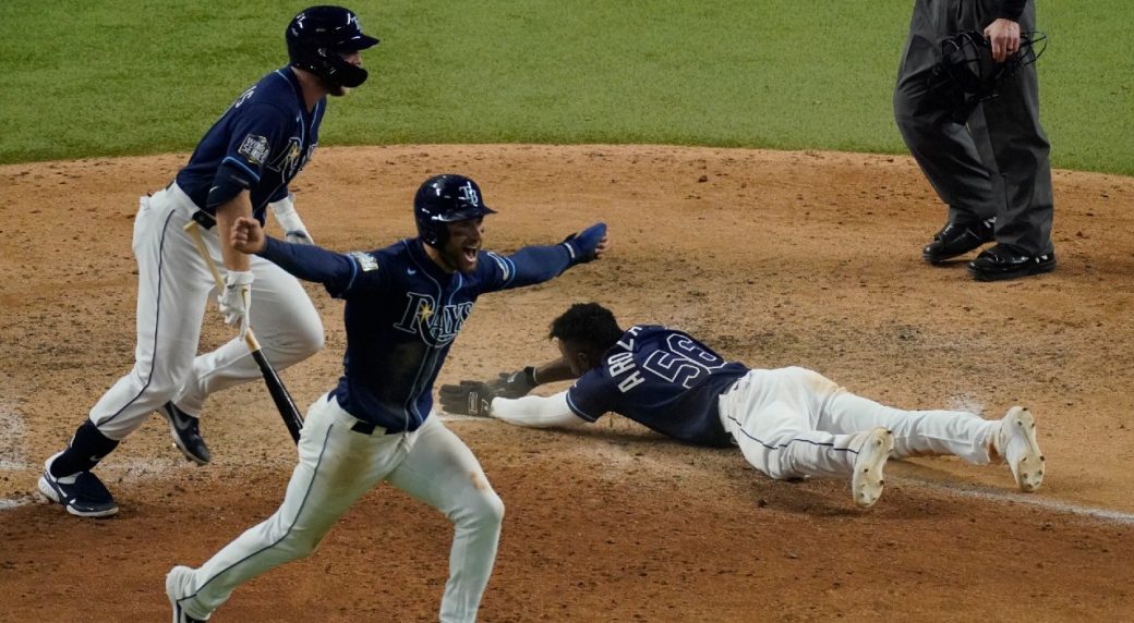 Rays walk-off Game 4 to even World Series against Dodgers