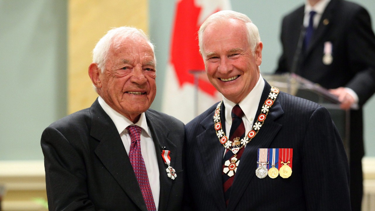 Remembering Howie Meeker's journey from Canadian soldier to hockey ...