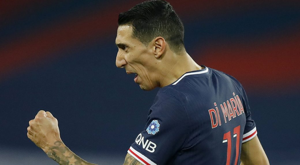 Injury hit PSG wins eighth straight league game, Di Maria brace