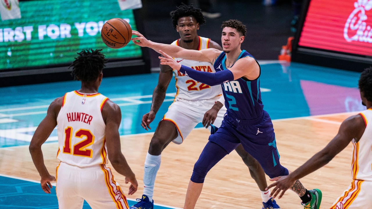 Hornets rookie LaMelo Ball becomes youngest player to record triple ...