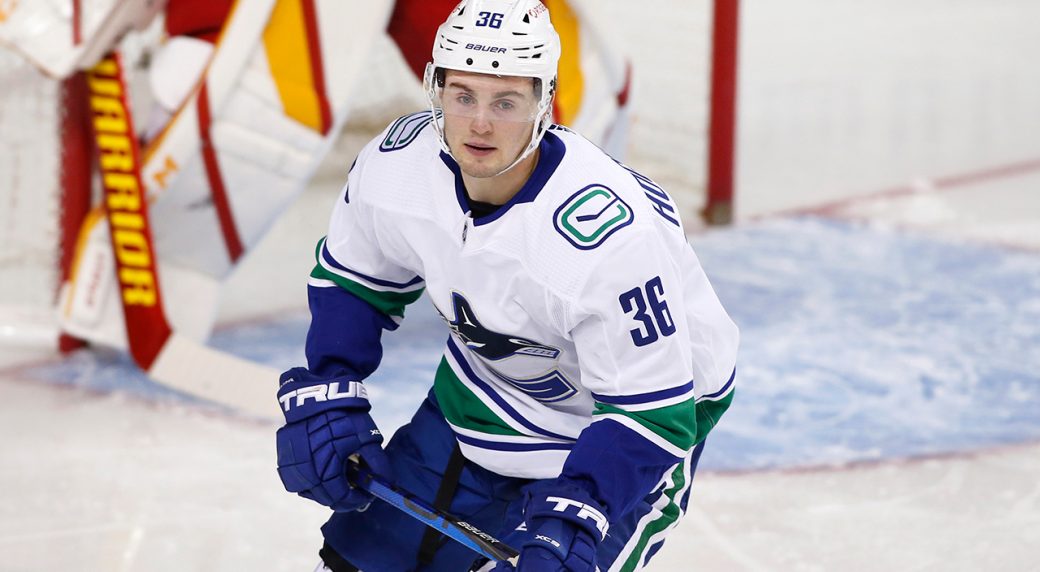 How Nils Hoglander is helping keep Canucks afloat as first line struggles