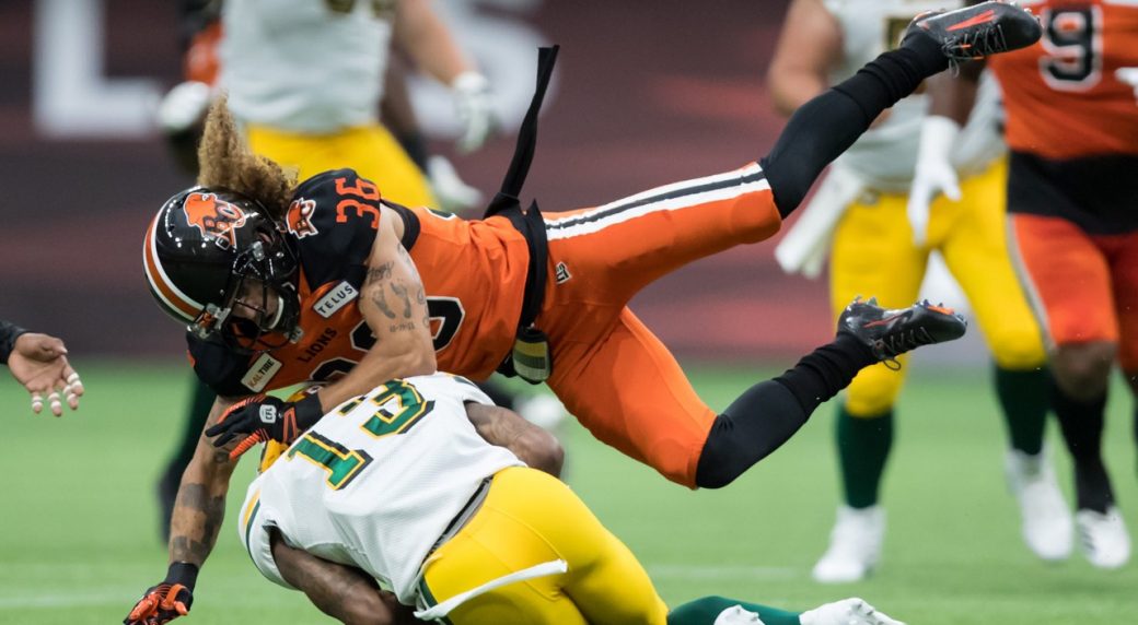 Grymes back for third stint with Edmonton after his release by Lions