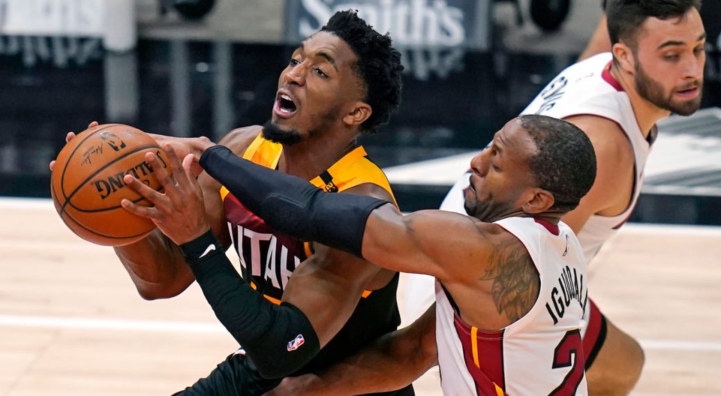 Mitchell has 26 points as Jazz beat Heat for seventh straight victory