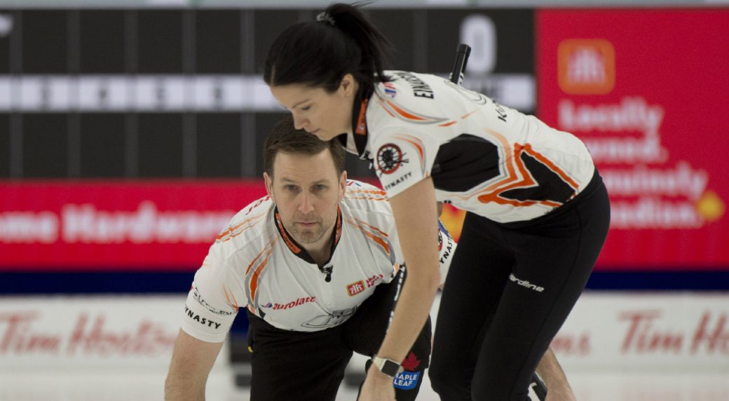 Einarson, Gushue among final four at mixed doubles curling championship