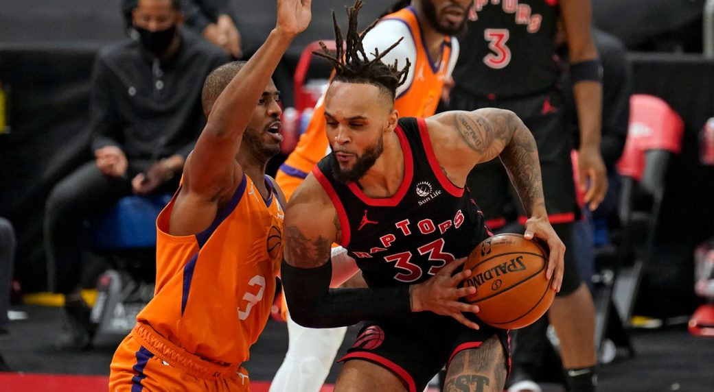 Trent Jr. impresses in debut, but can't solve Raptors' biggest problem