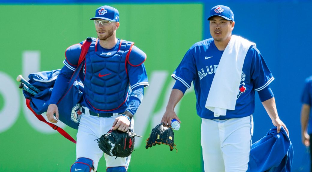 Blue Jays' Ryu benefiting from return to normal spring routines