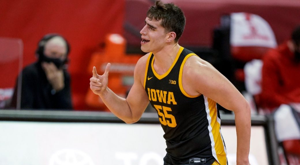 Iowa's Luka Garza named AP men's college player of the year
