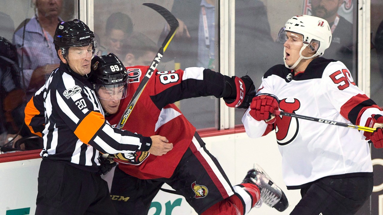 NHL says referee Tim Peel will no longer work games after hot mic incident