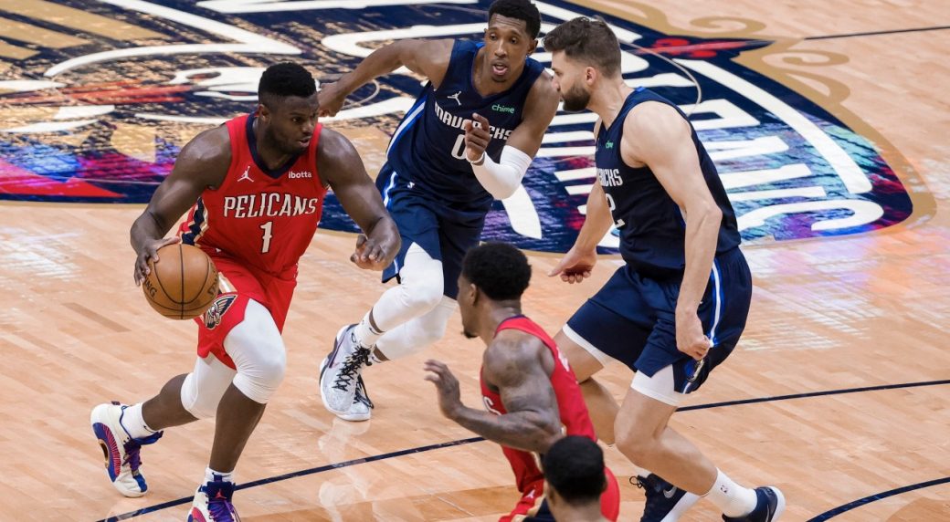 Williamson scores 38 as Pelicans use late run to top Mavericks