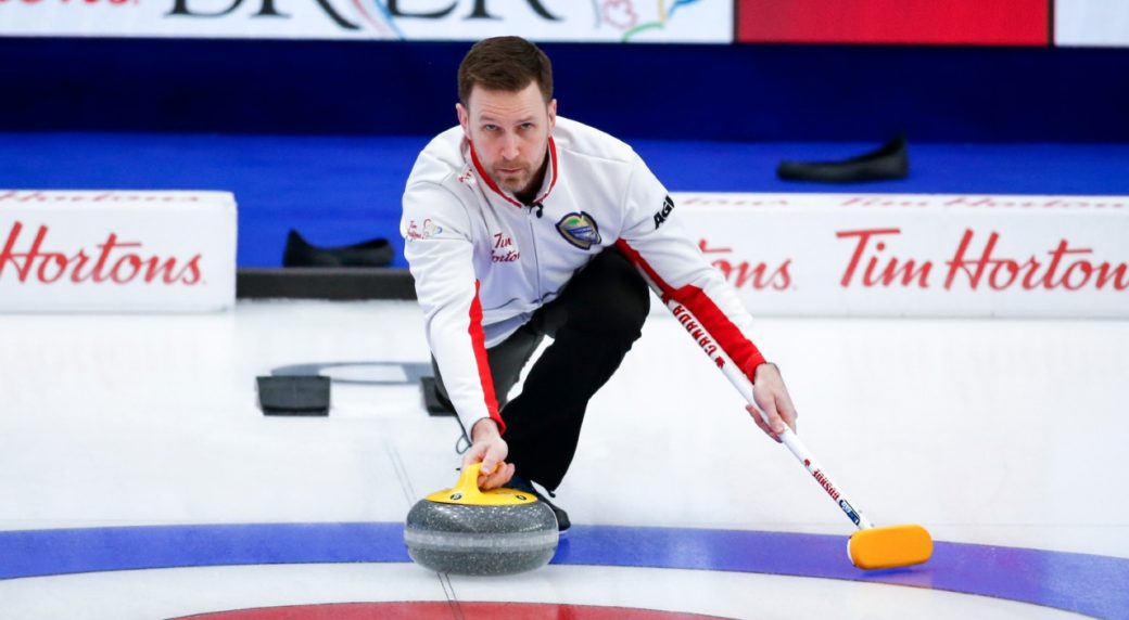 Defending champion Gushue beats Epping in opening draw at Brier