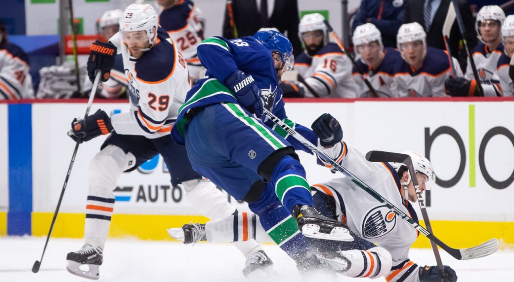 Oilers not thinking of moral victories after narrow loss to Canucks