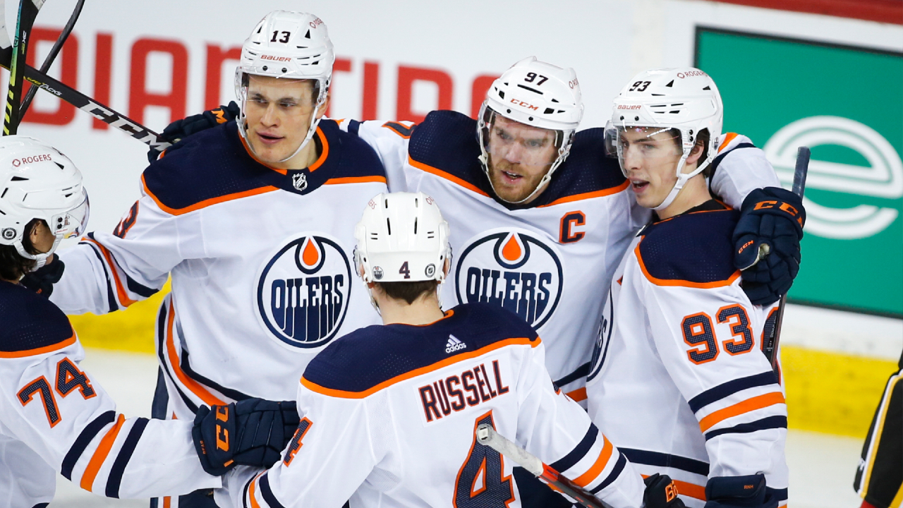 Led by McDavid, Oilers dominate Flames in latest Battle of Alberta ...