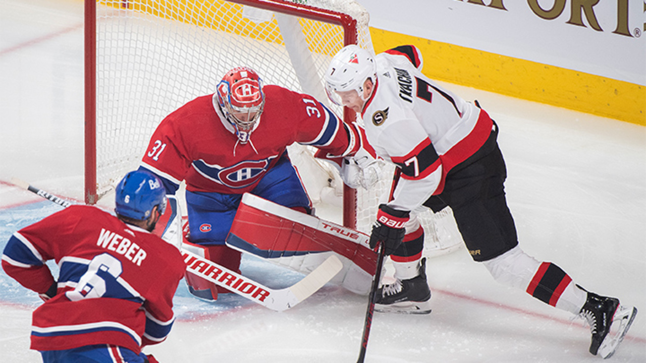 Dadonov scores twice as Senators snap Canadiens' three-game win streak ...