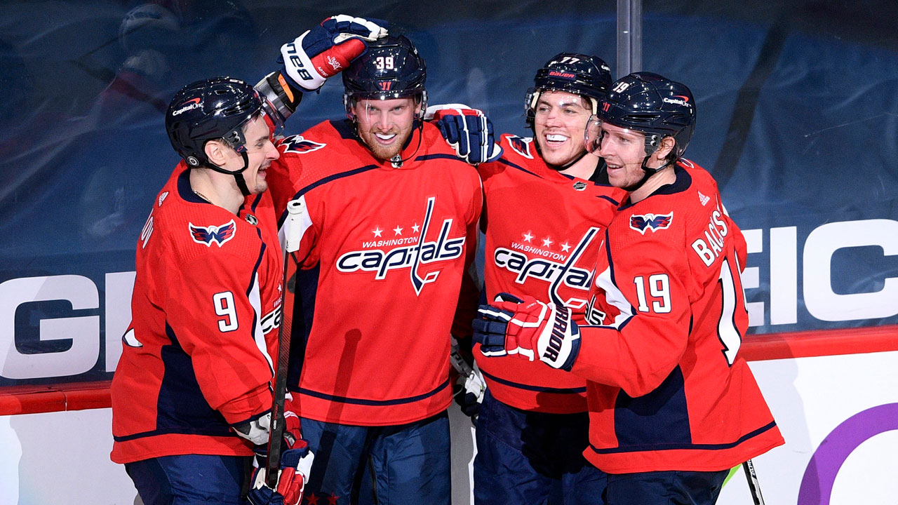 Capitals GM happy with Mantha's post-trade contributions