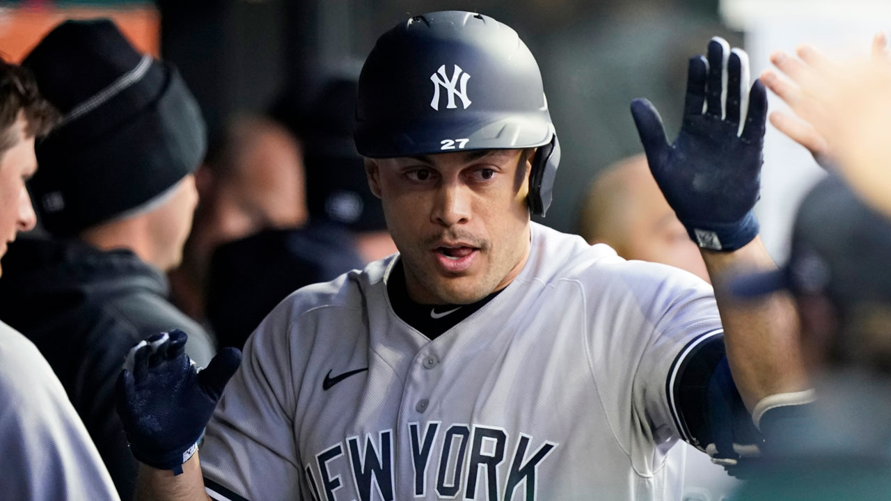 Stanton homers twice to lead Yankees past Cleveland - Sportsnet.ca