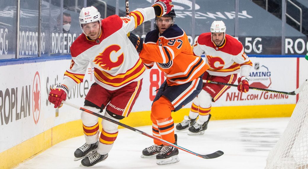 Flames' Sam Bennett moves on from trade request, enjoys role under Sutter