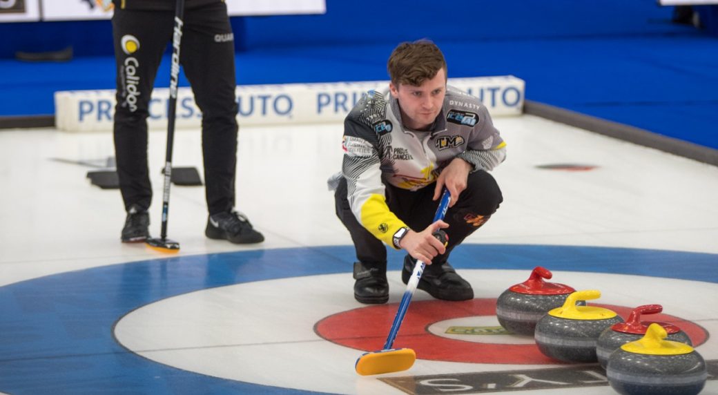 Mouat flying high again heading into Players' Championship playoffs