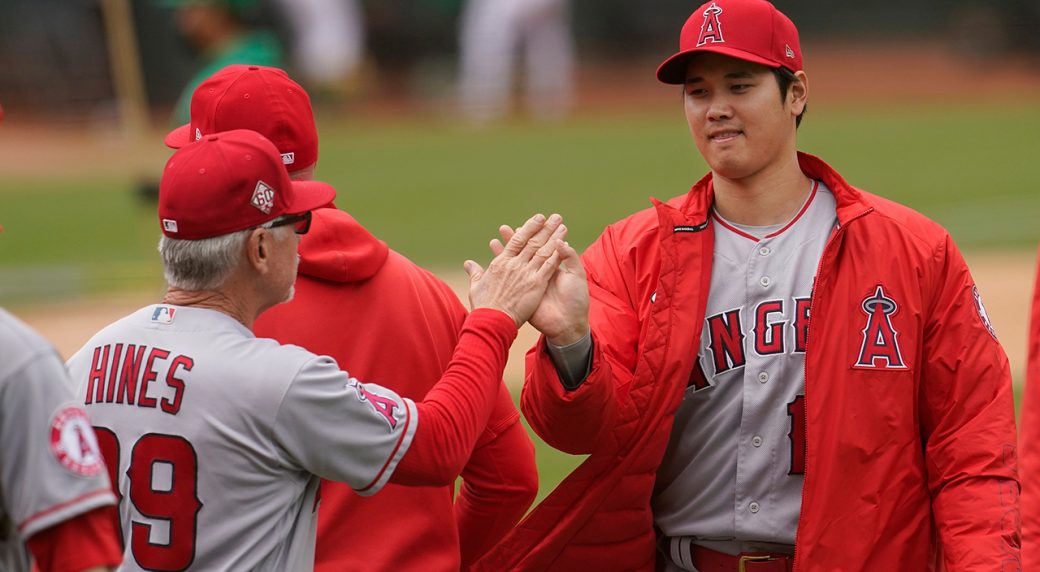 Ohtani hits two-run single as Cobb, Angels blank Athletics