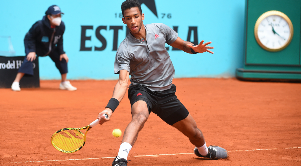 Canada's Felix Auger-Aliassime upsets Diego Schwartzman at Italian Open