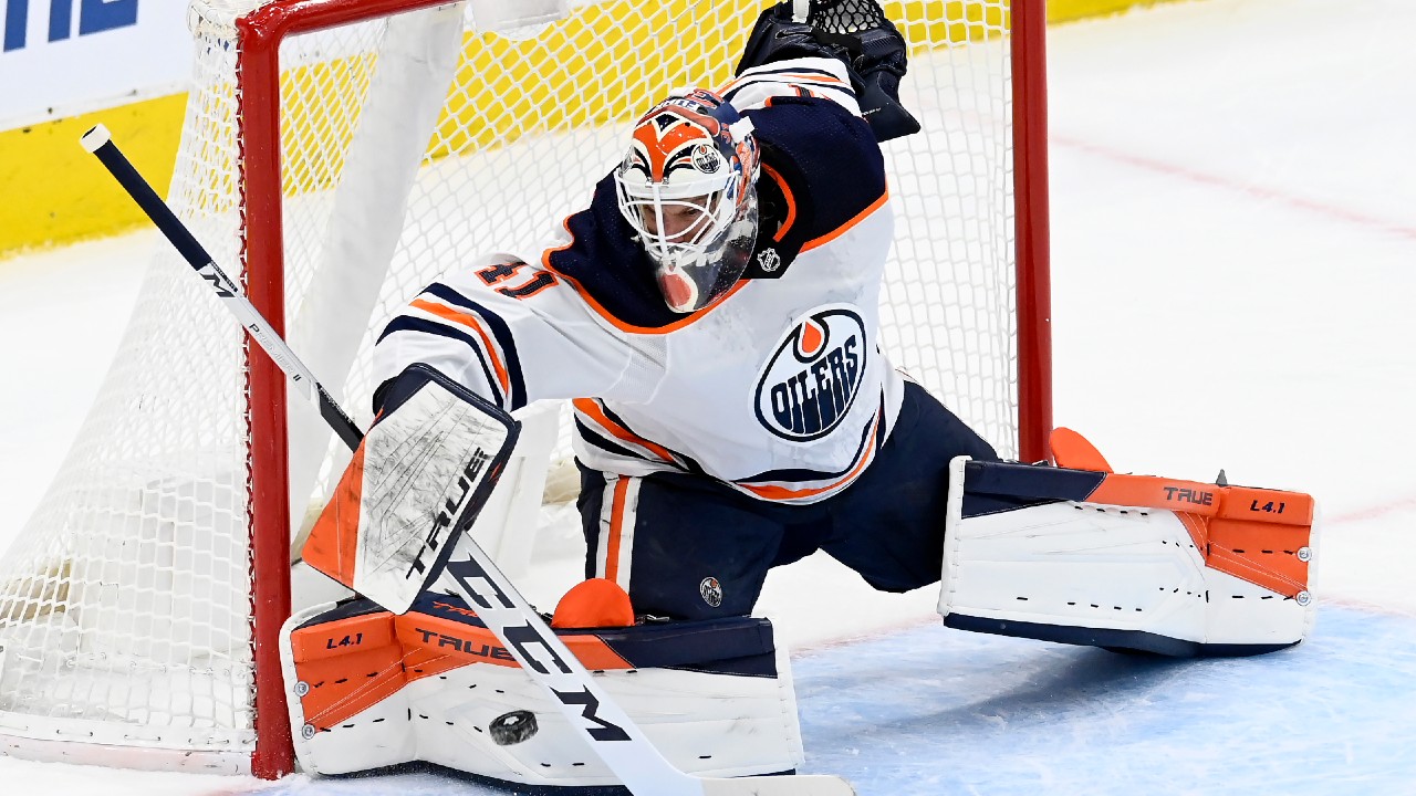 Oilers' Mike Smith out 1-2 weeks with partial tear in thumb - Sportsnet.ca