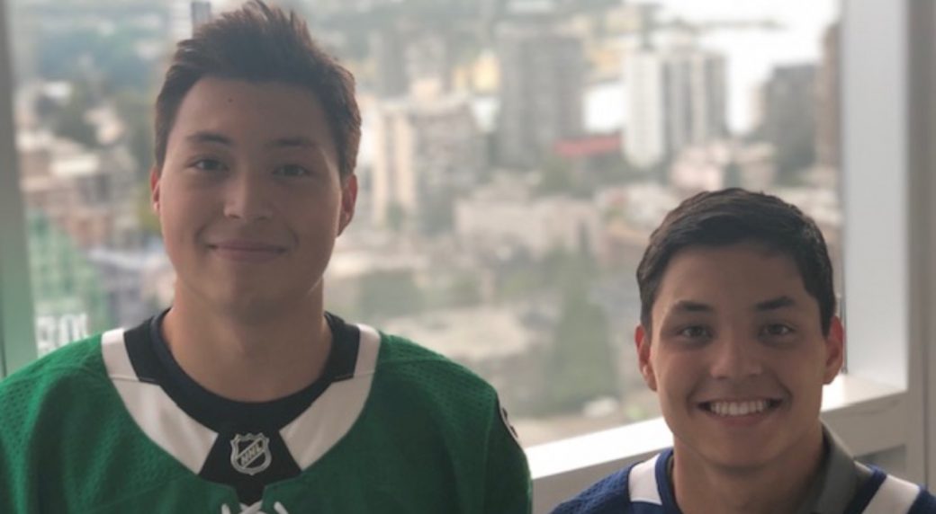 Robertson brothers' NHL dreams sprouted from competition, family bond
