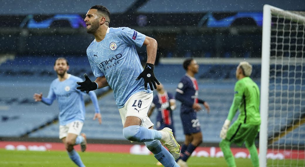 Mahrez propels Manchester City to first-ever Champions League final