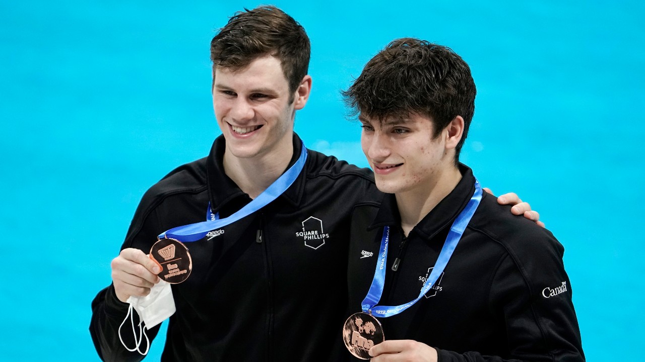 Canadian divers clinch Olympic spot with third-place finish at world ...