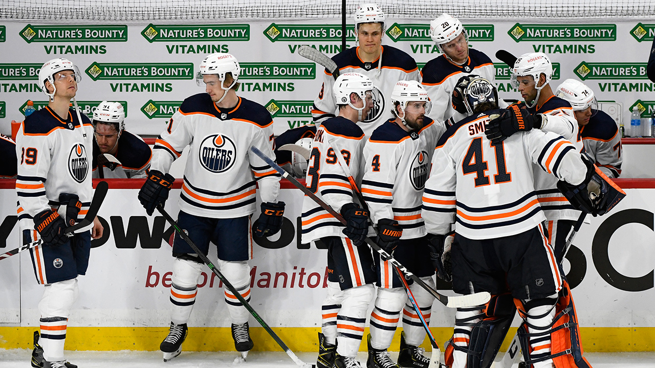 Watch Live: Oilers players speak with media after playoff elimination ...