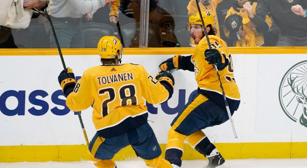 Matt Duchene scores in double overtime, Predators beat Hurricanes