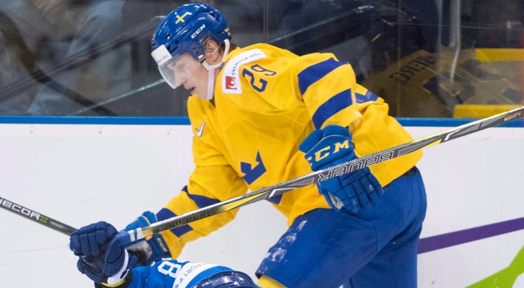 Maple Leafs sign SHL playoffs MVP Pontus Holmberg to entry-level contract