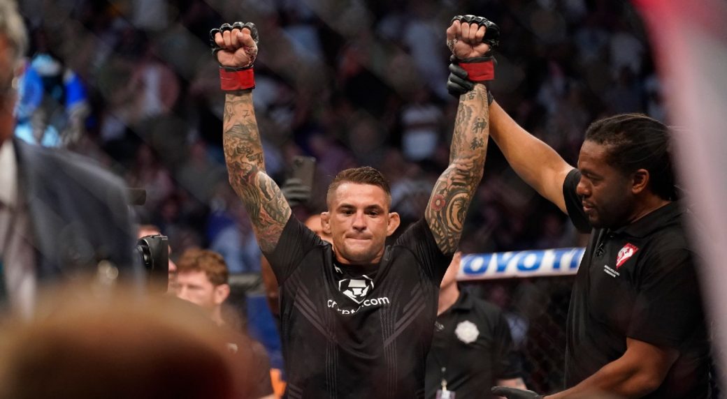 Conor McGregor injures leg in trilogy bout vs. Dustin Poirier, loses ...