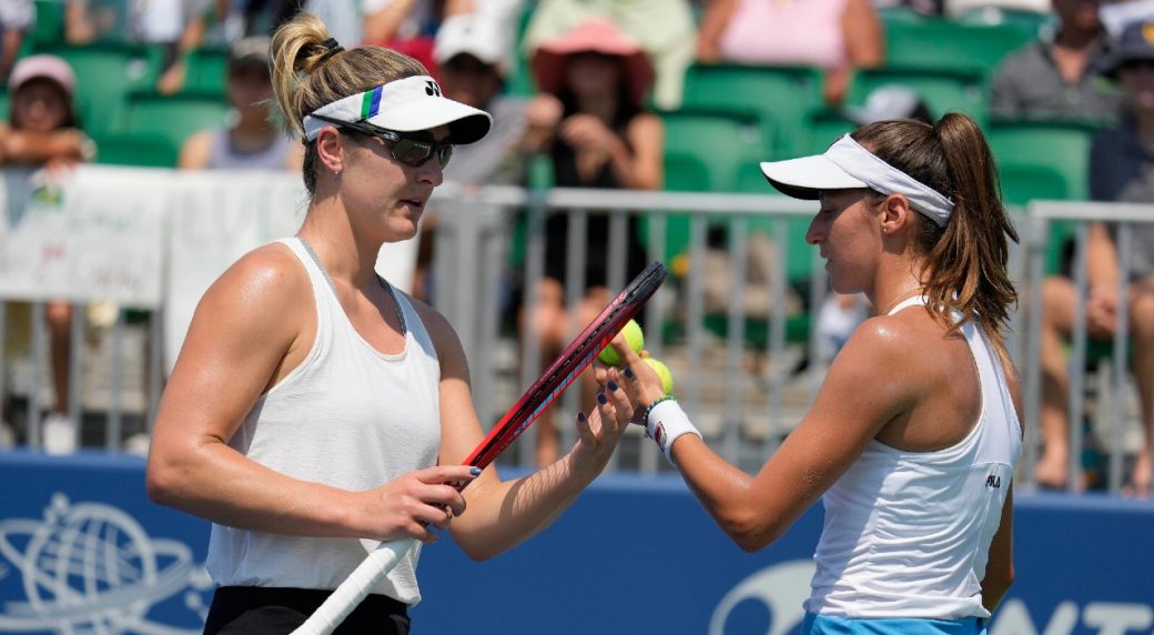 Canada's Dabrowski wins National Bank Open women's doubles title with ...