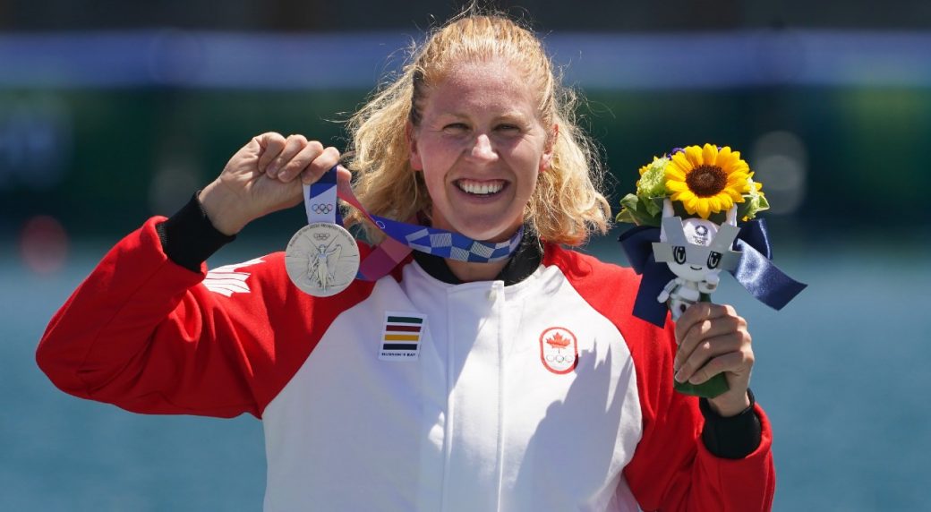 Canada's Laurence Vincent-Lapointe wins silver in 200m canoe sprint