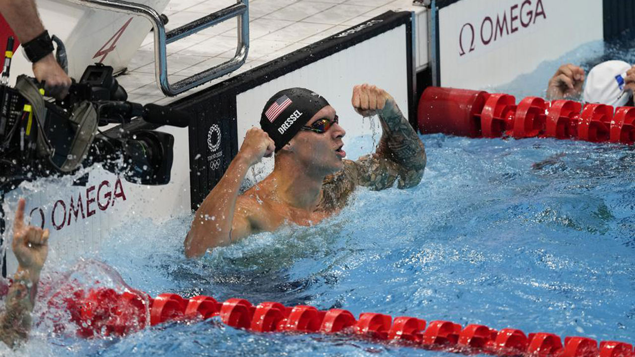 Milestone medals in pool, 100-meter dash on tap at Tokyo Olympics ...