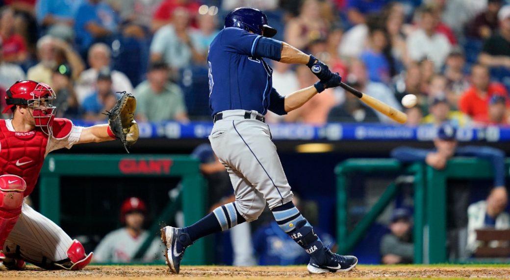 Francisco Mejia's three-run homer leads Rays past skidding Phillies