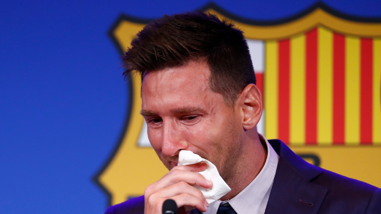 'I did everything I could': A teary-eyed Messi says goodbye to ...