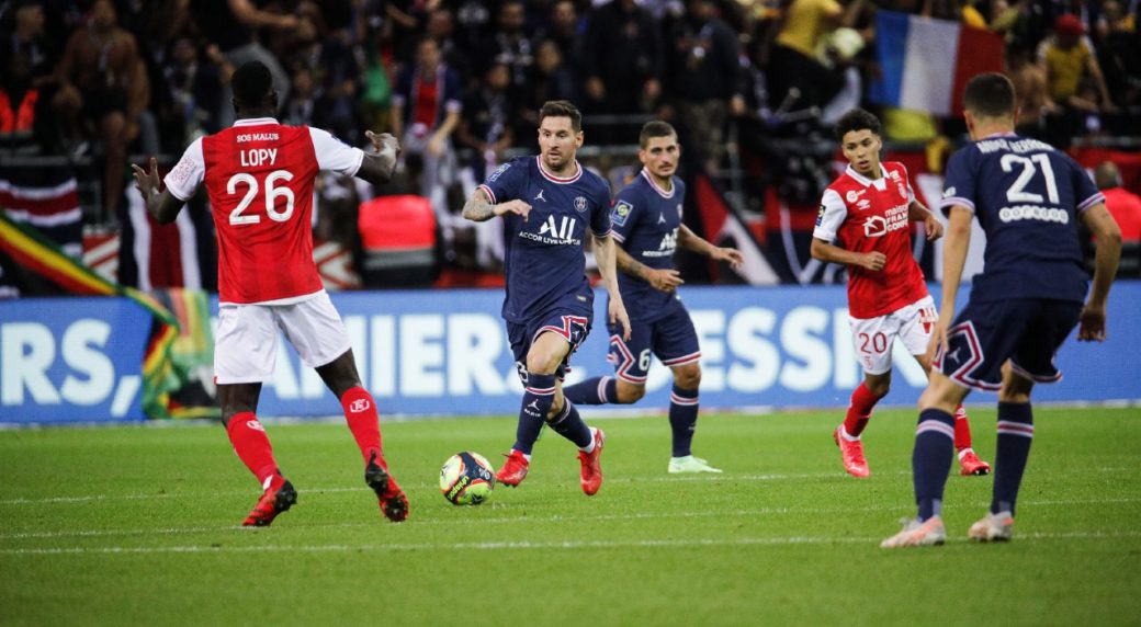 Messi makes PSG debut as a substitute in victory over Reims