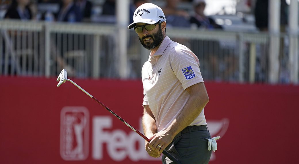 Canada's Hadwin one stroke back at Fortinet, Rahm struggles in opening ...