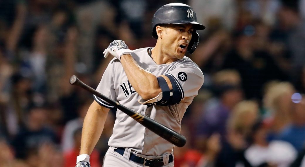 Stanton's slam lifts Yankees to win, wild-card tie with Red Sox