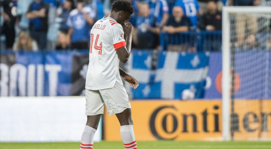 TFC's Okello fined for 'failure to leave the field in a timely manner'