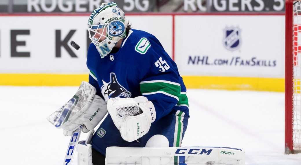 Canucks goalie Thatcher Demko eager to take next step this season